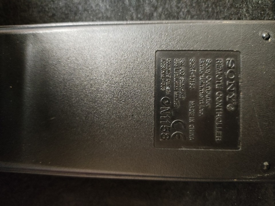 Official Sony Playstation 2 DVD Remote PS2 Control Black SCPH-10150 ...