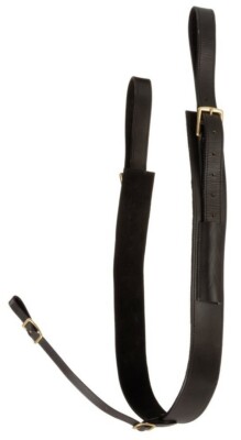 Australian Saddle Back Flank Strap - Leather - Black or Brown - Back ...