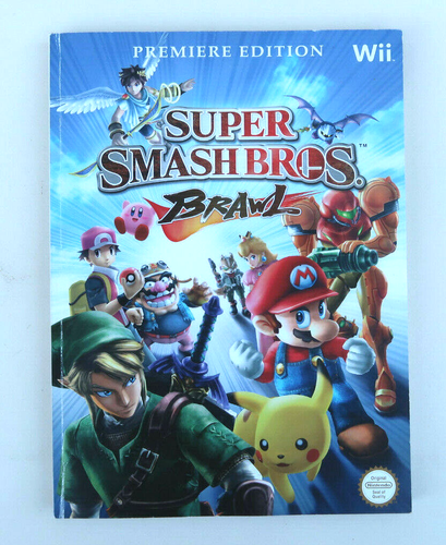 Nintendo Wii Guide Officiel Super Smash Bros Brawl Excellent etat | eBay