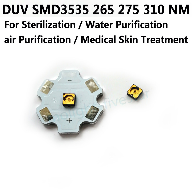 265nm UVC led Chips Deep UV LED 275nm Ultraviolet Emitting Diode UVB ...