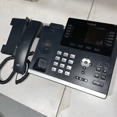 -A3- Yealink SIP-T46U Black Unified Firmware Enhanced SIP Phone - VoIP ...