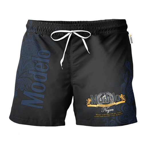 Beers Gifts Swim Trunks - Modelo Tropical Floral Hawaiian Shorts | eBay