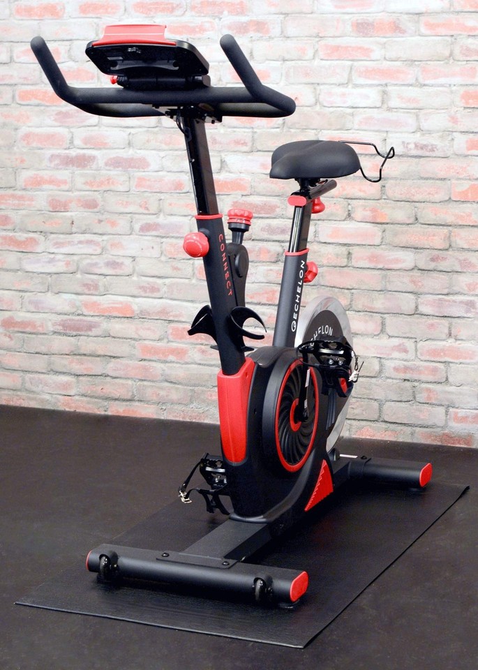 Echelon Fitness Protective Indoor Bike Mat: 27"W x 47"L, Black | eBay