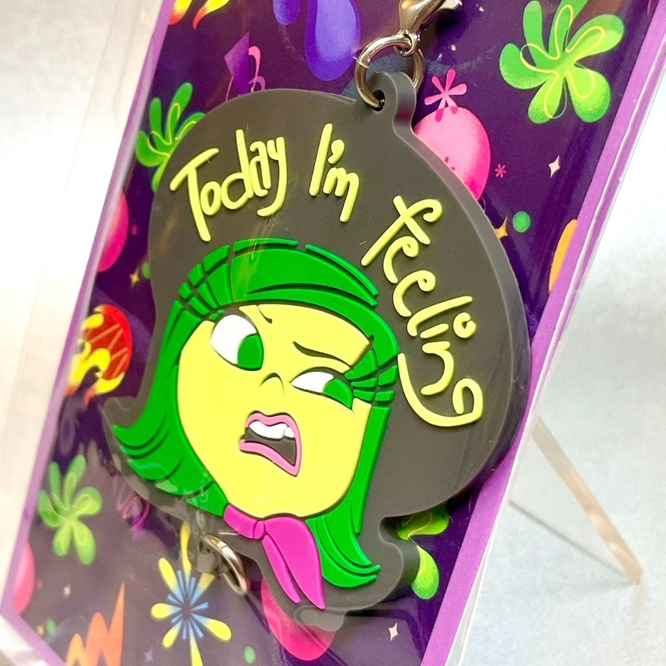 Disgust Rubber Charm Inside Out Inside Head Disney Pixar Happy Kuji J ...