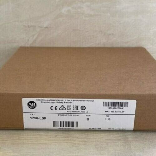 New Factory Sealed AB 1756-LSP / B ControlLogix GuardLogix Safety ...