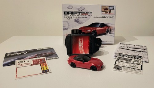 TOMY Drift Package Nano Radio Control RC Red Mazda Miata Roadster Car 1 ...