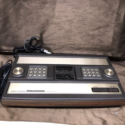Vintage 1979 Mattel Electronics Intellivision 2609 Video Game System ...