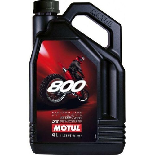 Motul 800 Mx 4Ltr Two-Stroke Engine Oil Race Enduro FMX Go Karts Premix ...