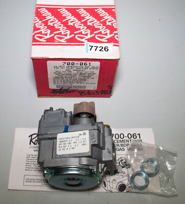 Robertshaw 700-061 Combination Gas Valve for K Pilot 24V 7000BKER-S7C ...