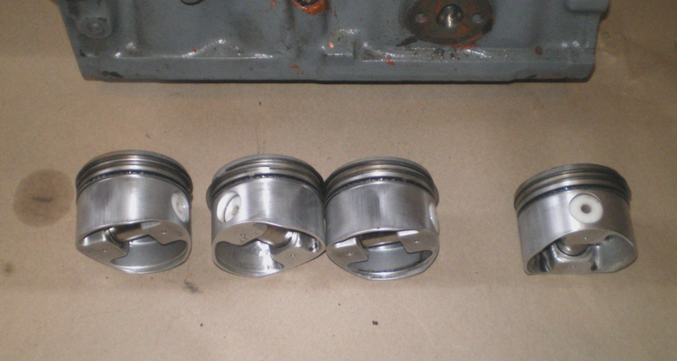 MG Midget Austin Healey Sprite 1275 Engine Block wi Pistons 30 Over | eBay