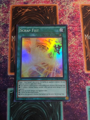 Yu-Gi-Oh! Scrap Fist SDSE-EN024 1st Edition Super Rare NM | eBay