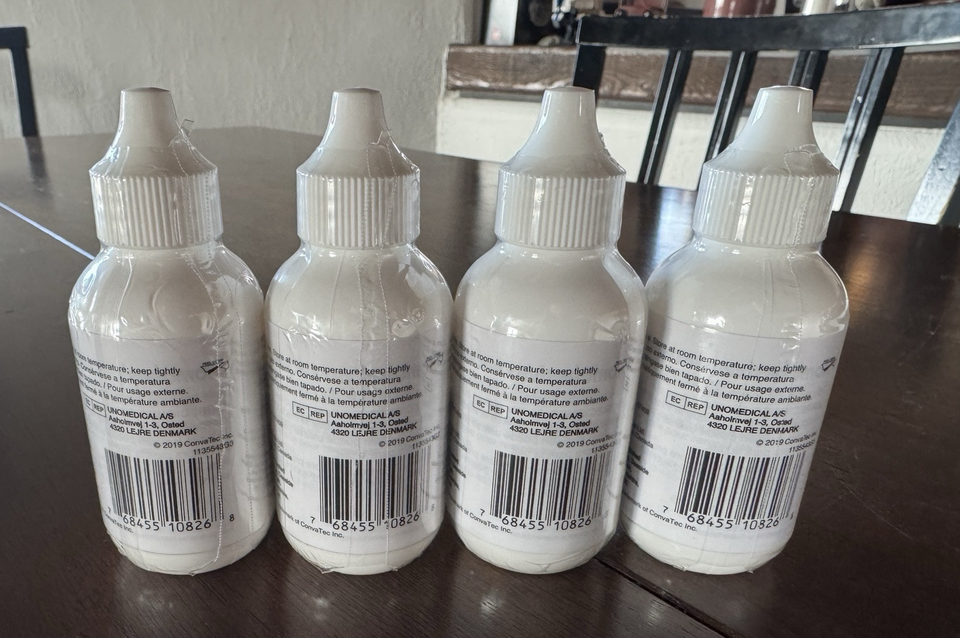 4-pack Convatec Stomahesive Protective Powder 025510 Skin Barrier 1 oz ...