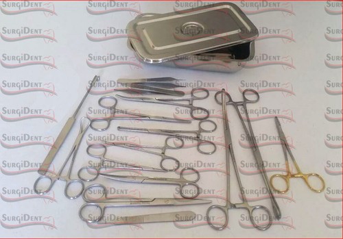 CANINE Spay Pack Instruments + Box German Standard STAINLESS STEEL CE ...