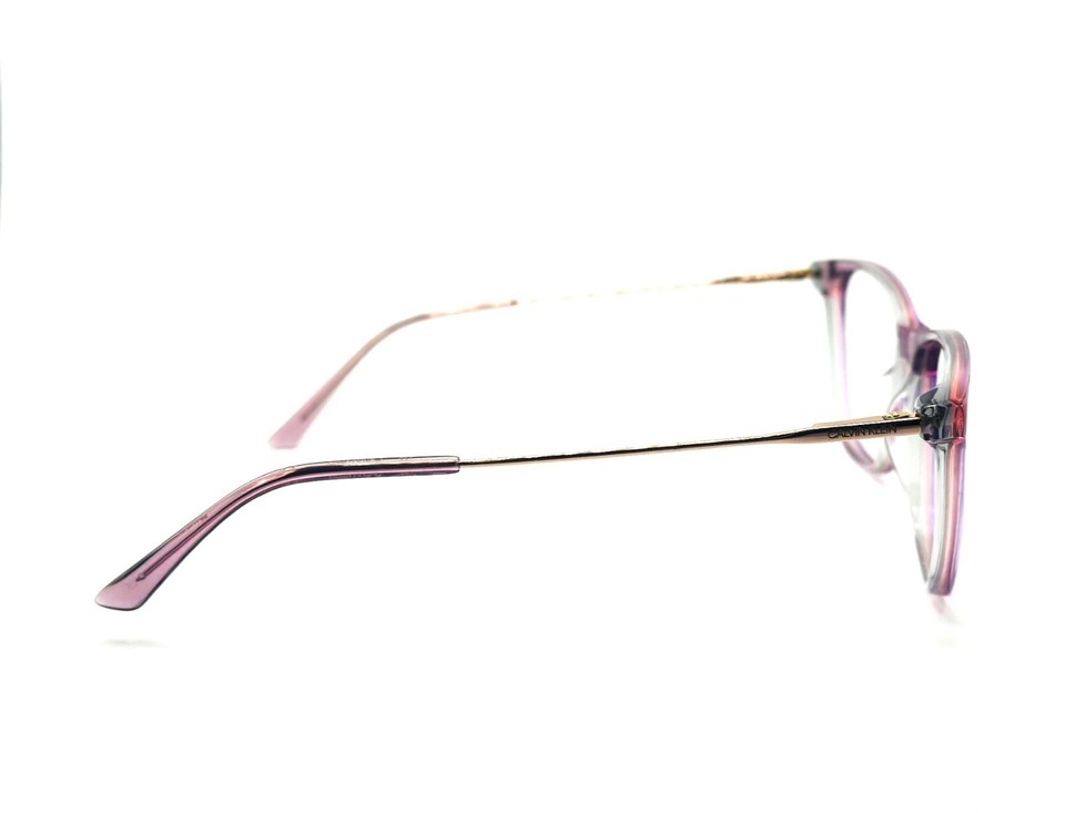 AUTHENTIC CALVIN KLEIN CK18706 535 Crystal Mauve Laminate Eyeglasses ...