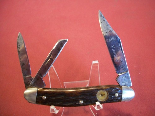 Vintage Hen & Rooster Bertram Cut. Whittler Pocket Knife #353C-PB/M ...