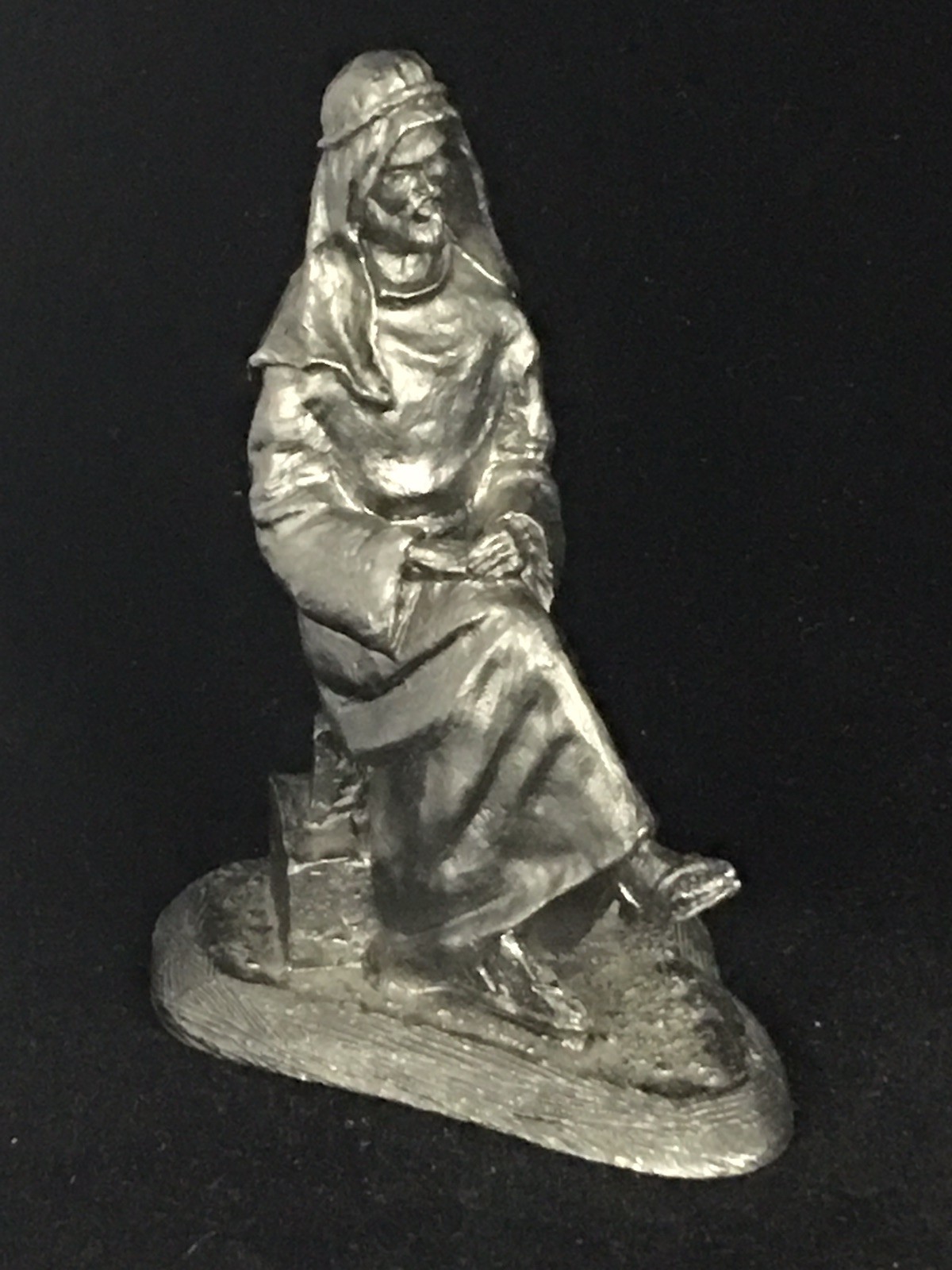 VTG Michael Ricker SAINT ANDREW Pewter Statue - Fishers of Men Jesus 12 ...