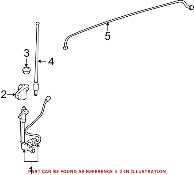 Toyota 863920E020 Genuine OEM Antenna Bezel for sale online | eBay