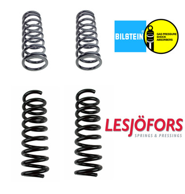 For Mercedes W208 CLK320 CLK430 Bilstein/Lesjofors Front & Rear Coil ...