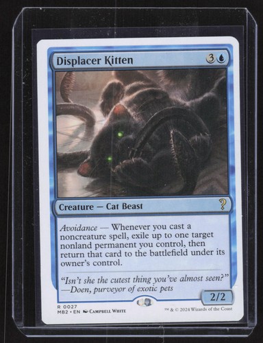 Mystery Booster 2 #27 Displacer Kitten (White Border) | eBay