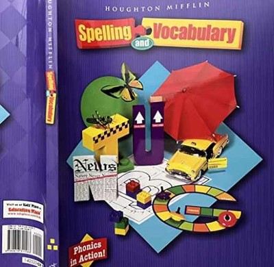 Houghton Mifflin Spelling and - Paperback, by HOUGHTON MIFFLIN - Good o ...