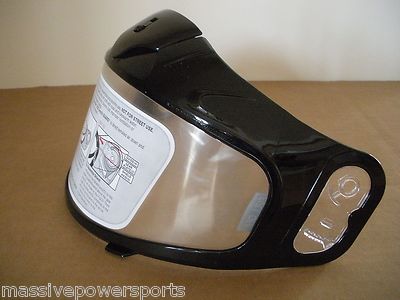 HJC CS-12 CL-12 SY-MAX CL-Y Dual Pane Lens Snowmobile Shield Visor HJ ...