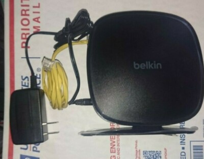 Belkin N450 DB Wireless N Router Model F9K1105V2 for WiFi Power | eBay