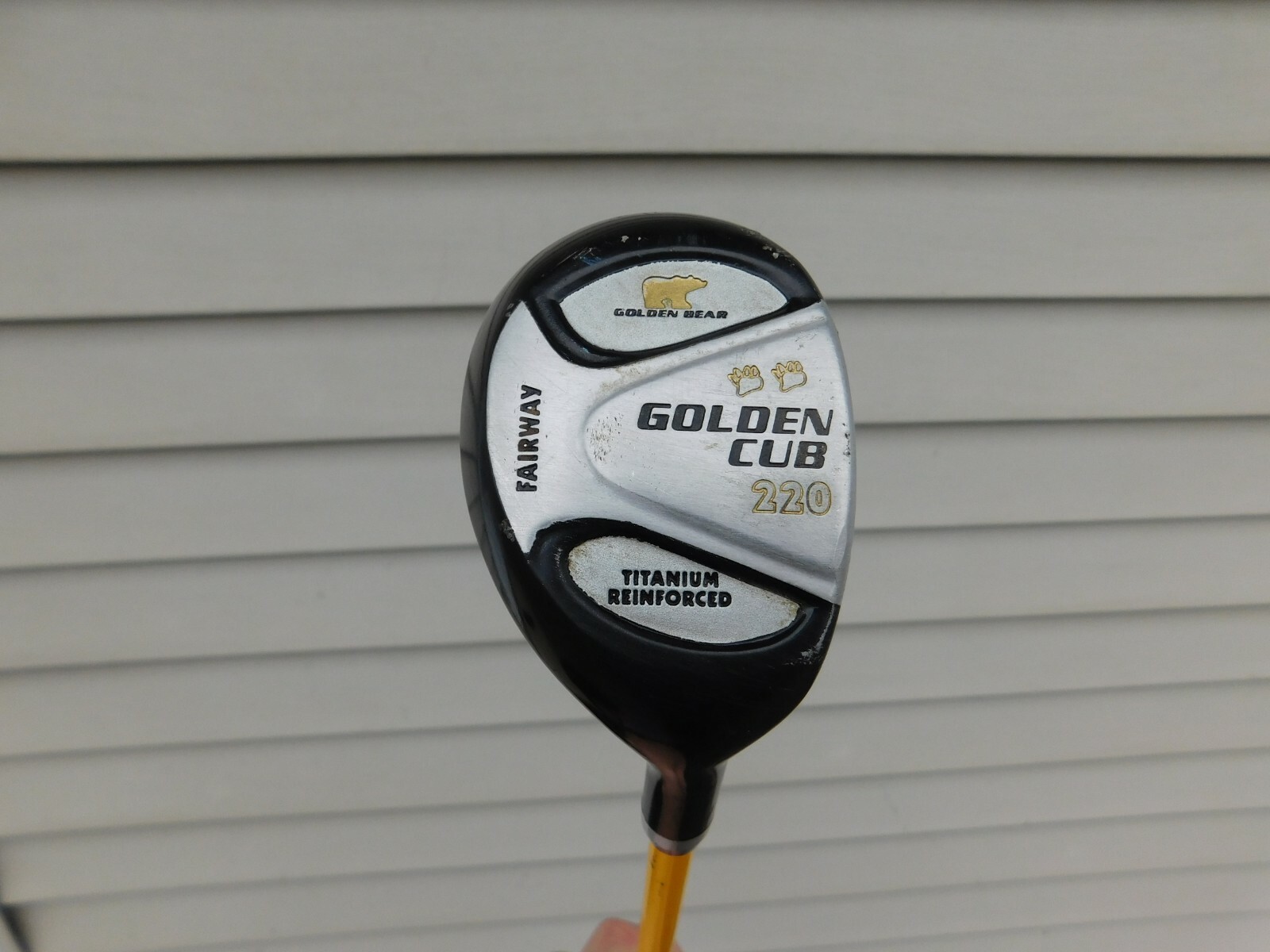 Junior Right Handed 34" Golden Bear Cub 220 Fairway Wood w/ Graphite ...