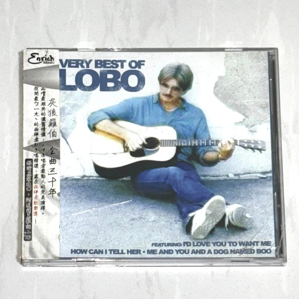 Lobo 2003 Very Best Of Lobo Taiwan 1st Edition OBI 20 Track CD Album | eBay