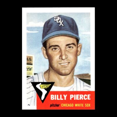 Billy Pierce 1991 Topps Archives 1953 Chicago White Sox #143 NM-MT GM 2 ...
