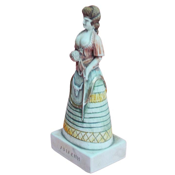 Ariadne small statue sculpture - Cretan Princess - Dionysus wife ...