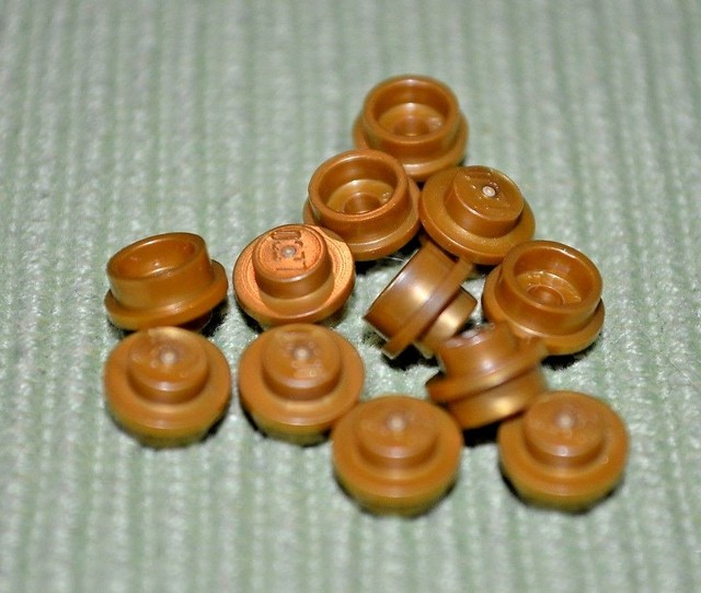 (10) Gold 1x1 Standard Round Plate Bricks ~ Lego ~ NEW | eBay