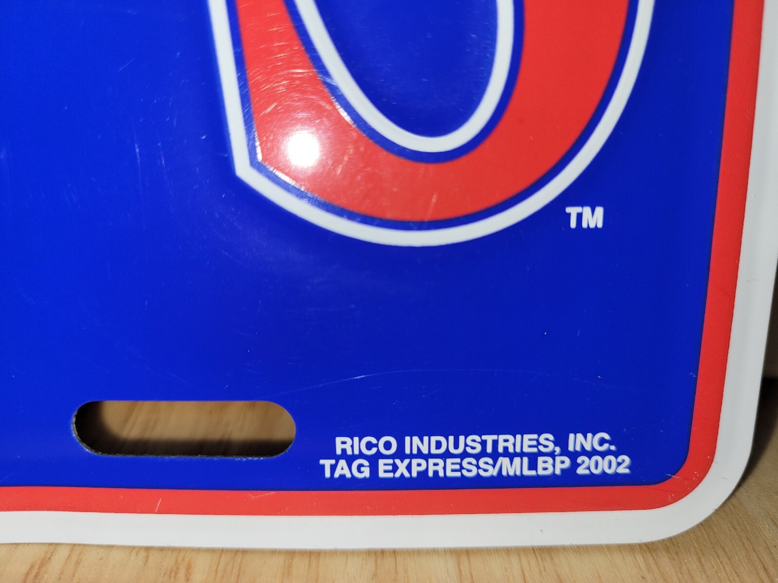 VINTAGE~ Genuine (4701M) NEW YORK YANKEES 3D LICENSE PLATE - RICO MLBP ...