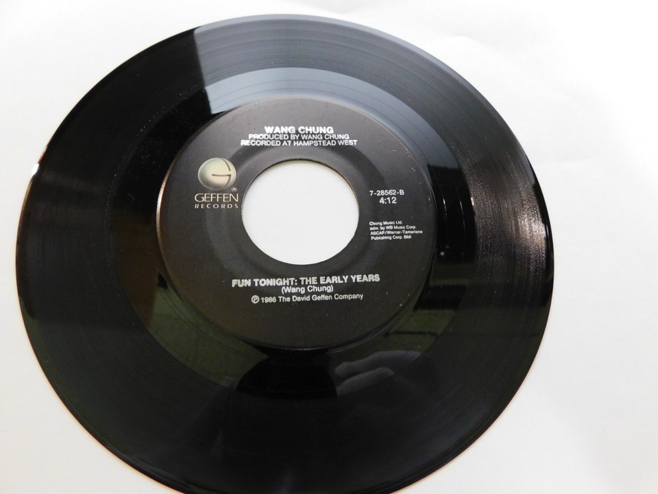 Wang Chung – Everybody Have Fun Tonight 1986 7" Single 7-28562 | eBay