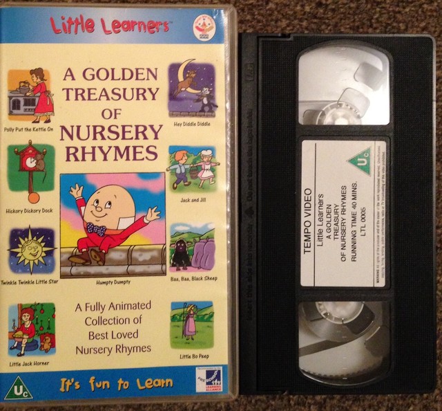 A Golden Treasury Of Nursery Rhymes (VHS, 2000) for sale online | eBay