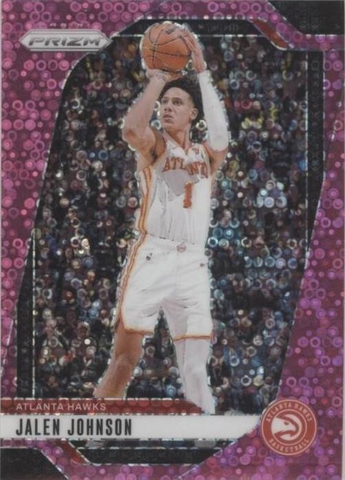 2024-25 Panini Prizm - Jalen Johnson #120 Pink Fast Break Prizm /50 for ...