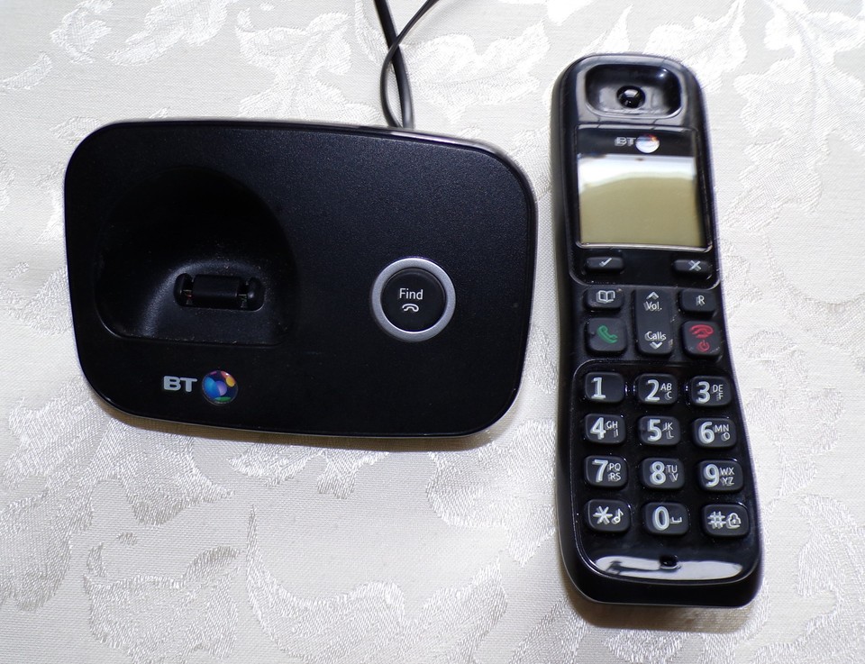 BT 1100 Twin Cordless DECT Phones + 2 BT/EE Home Phone Adapters | eBay UK