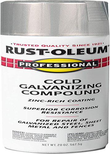 7585838 Professional Cold Galvanizing Compound Spray Paint, 20 oz, Gray ...