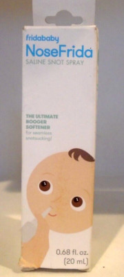 FridaBaby NoseFrida Saline Snot Spray .68 fl oz | eBay
