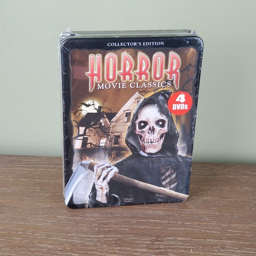 Horror Movie Classics Collector's Edition 4 DVD 10 Hours Black/White ...