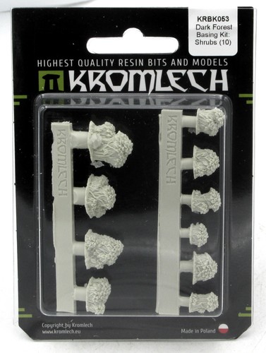 Kromlech KRBK053 Dark Forest Basing Kit Shrubs [10] (Scatter Terrain ...