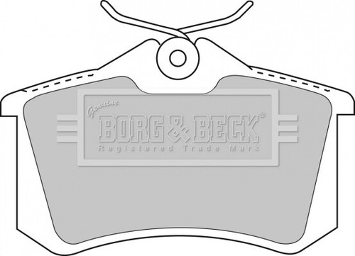 CAPSautomotive Brake Pad Set for Skoda_1 JZW698451 JZW698451C ...