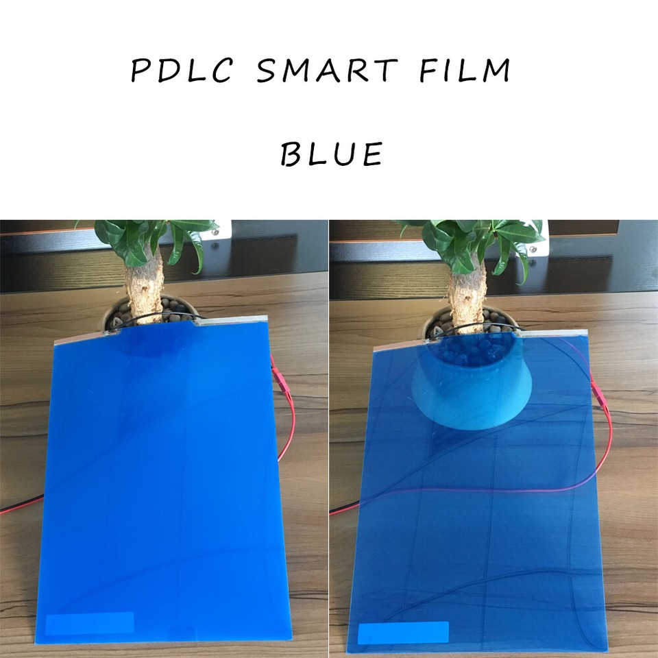 Smart Film White/Black/Green/Blue Switchable Control Window Privacy ...