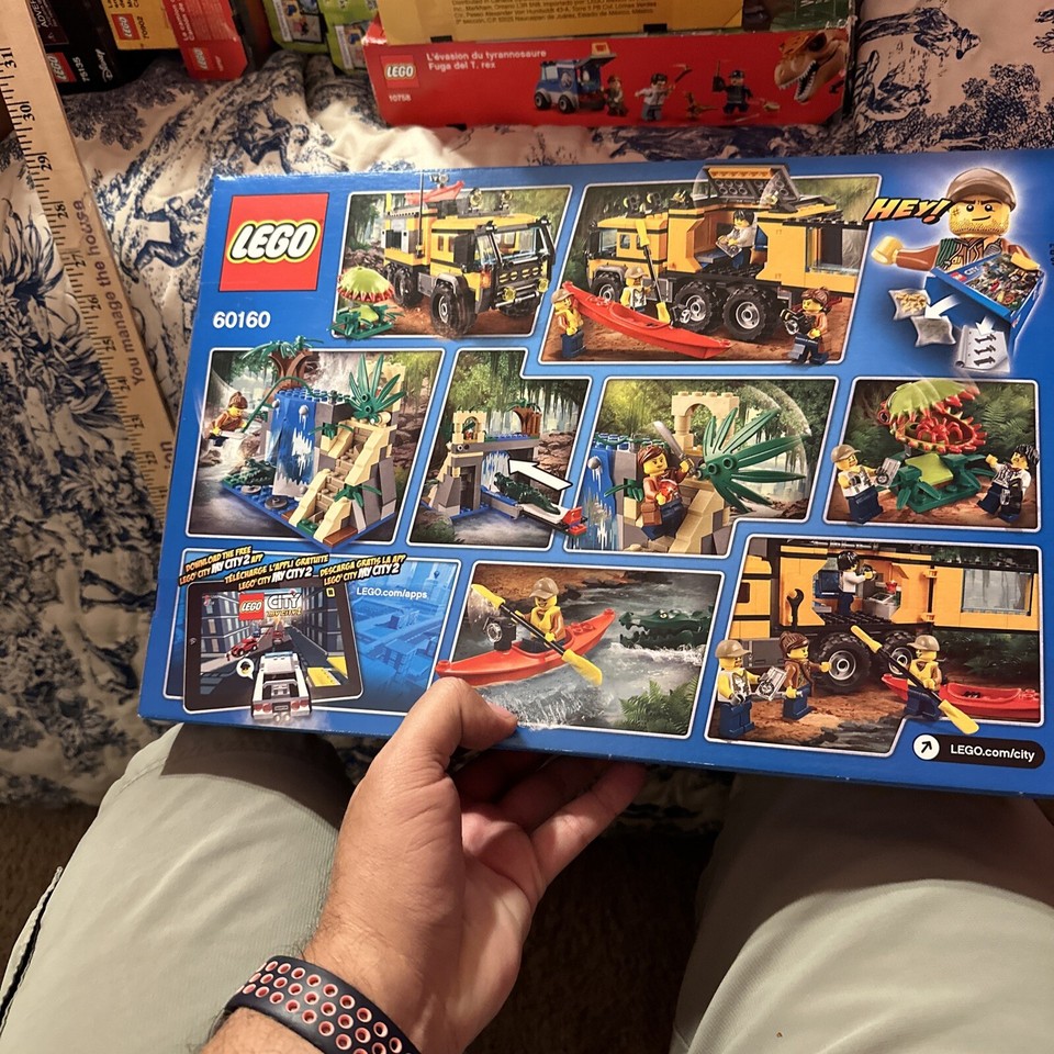 LEGO CITY 60160 Jungle Mobile Lab - New and Factory Sealed ...