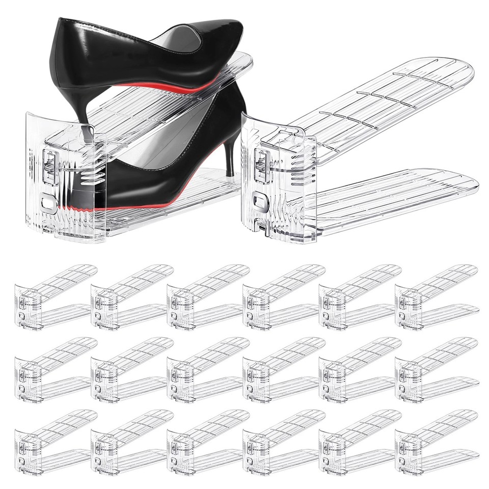 Shoe Slotz Space Saver Shoe Rack (20 Pieces) (SS1000) | eBay