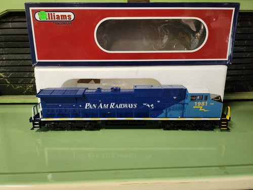 Williams Custom Painted Dash 9 CSX PAN AM RAILWAY Diesel Engine EX/Box ...