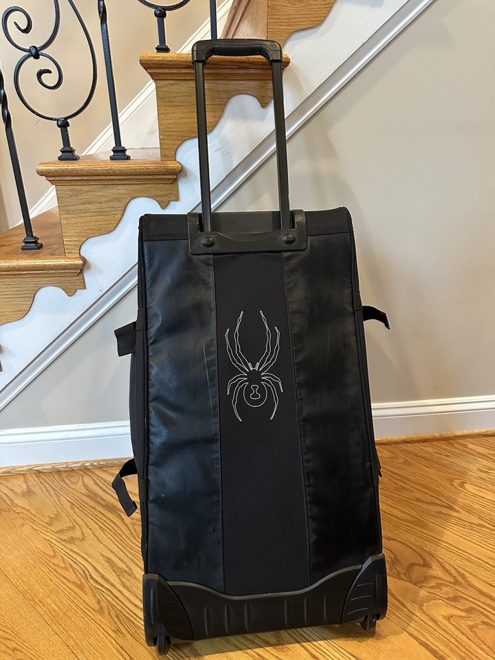 Spyder Ski Boot Roller Travel Bag with Wheels Red Black Excellent ...