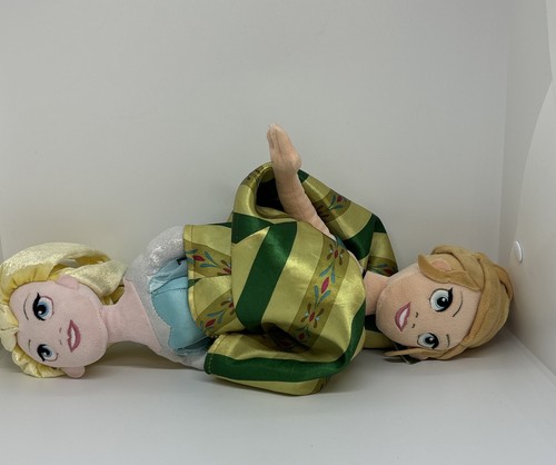 DISNEY PARKS 15" TOPSY TURVY FROZEN REVERSIBLE FLIP DOLL ELSA & ANNA PLUSH | eBay