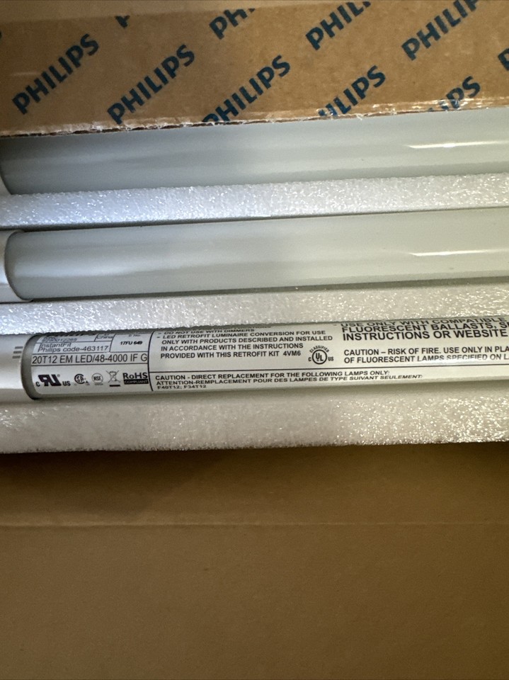 PHILIPS 17T8/48-4000 IFG 10/1 17W LED bulbs 17 Watts G13 Pack Of 10 ...