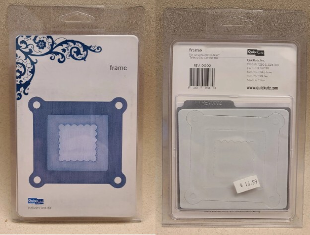 QuicKutz FRAMES 4x4 Cutting Die for the Revolution Die Cutting Tool REV ...