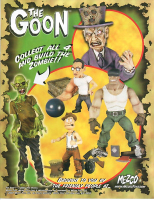 2005 Action Figure Toy PRINT AD ART - The Goon Comic Book Series Eric ...